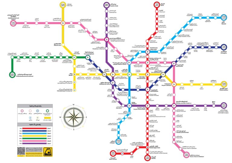 Complete Guide to Tehran's Metro Lines - Visit Our Iran - Discover Iran